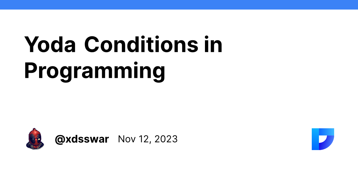 Yoda Conditions In Programming 